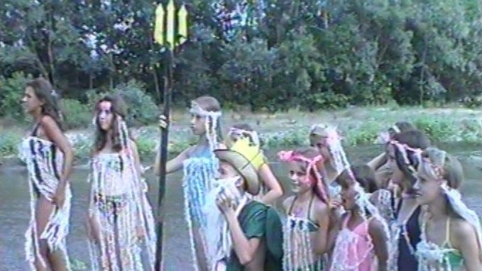 День Нептуна на реке Песковатке. 1996 год