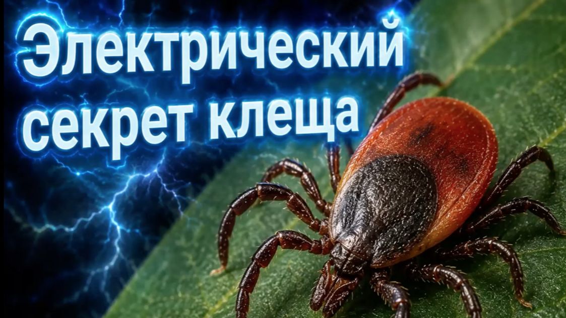 Интересный факт: «Электрический секрет клеща»