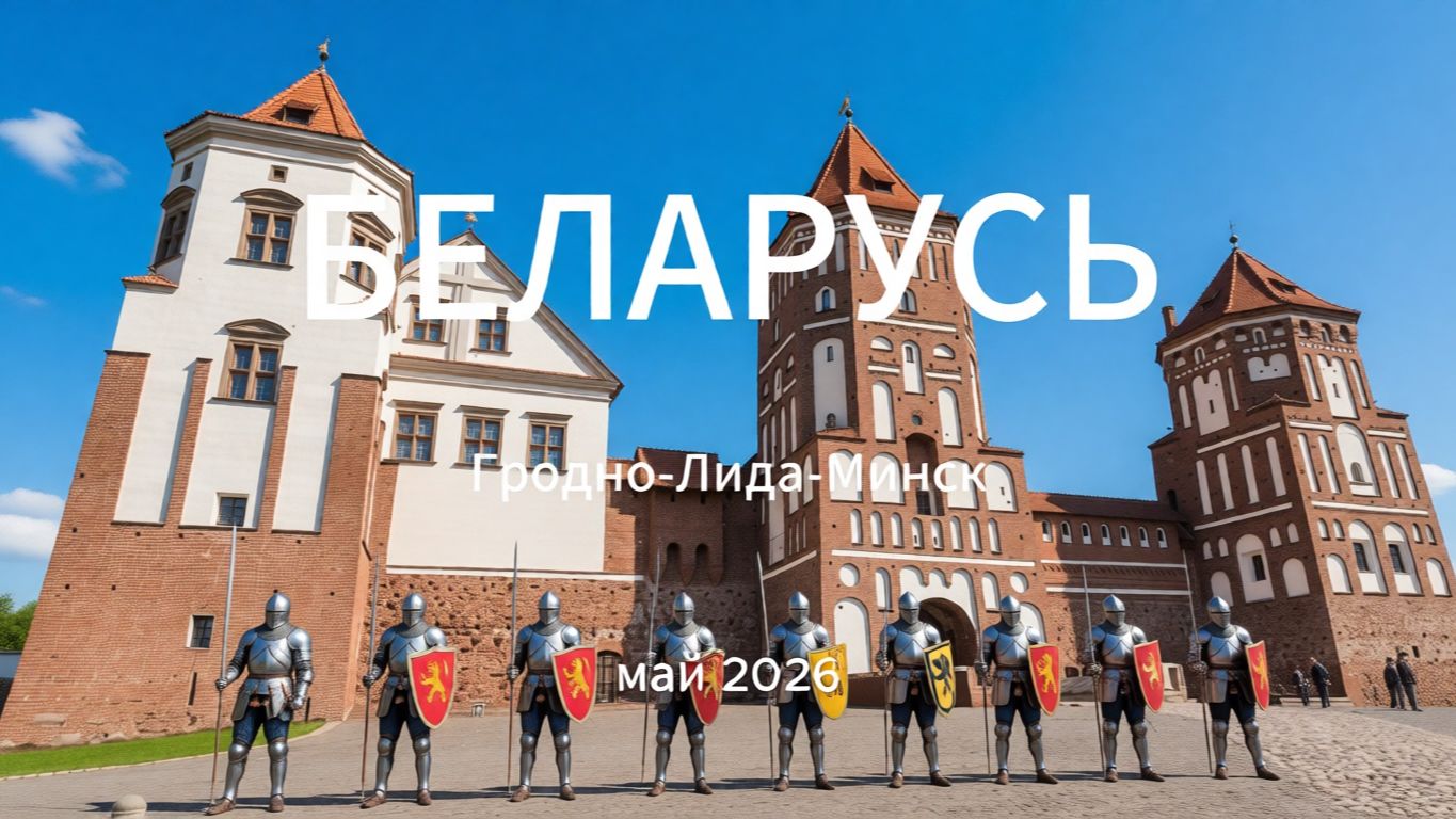 Автопутешествие по Беларуси: Гродно, Лида, Мирский замок и Минск