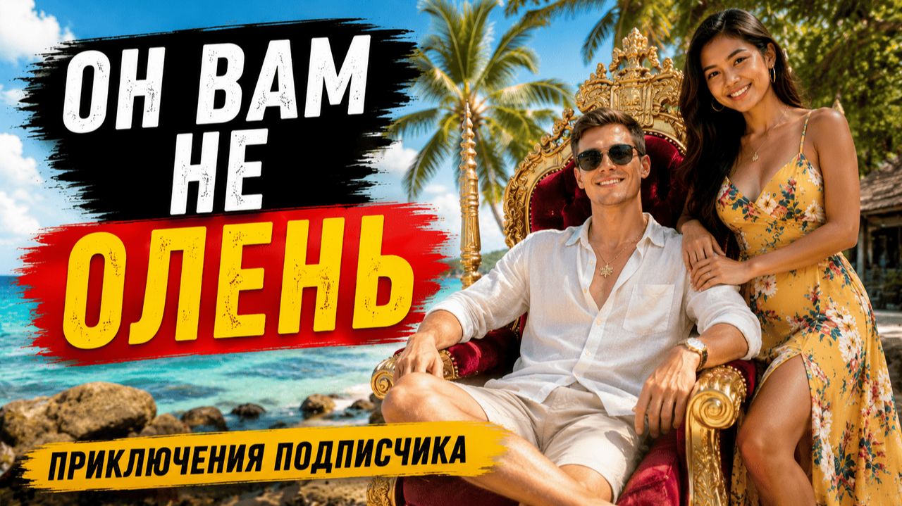 Он вам не ОЛЕНЬ!) Приключения подписчика. Цели, намерения