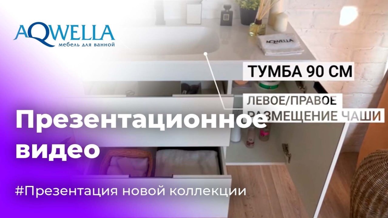 Презентационный видеоролик для компании Aqwella
