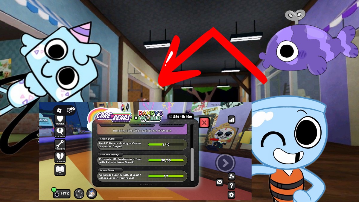 Свимми Барнаби?!Неделя Финна?!Всё о будущем обновлении в Dandy’s world в Roblox!