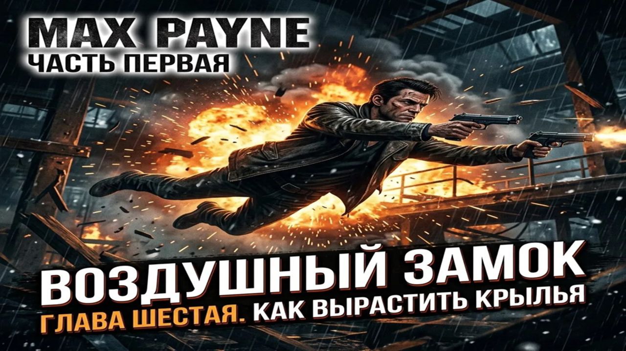 Max Payne — Часть 1 | Глава 6: Как вырастить крылья (Тактическое прохождение без падений)