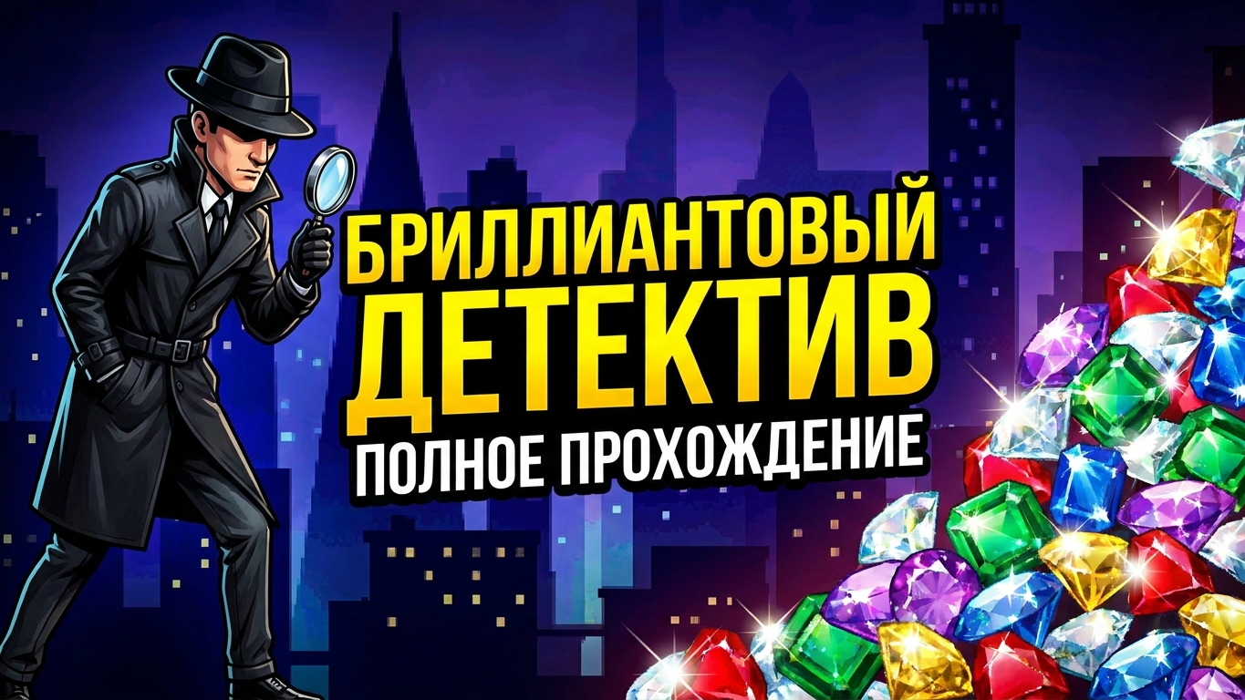 Diamond Detective (Бриллиантовый Детектив) - Полное прохождение Java игры