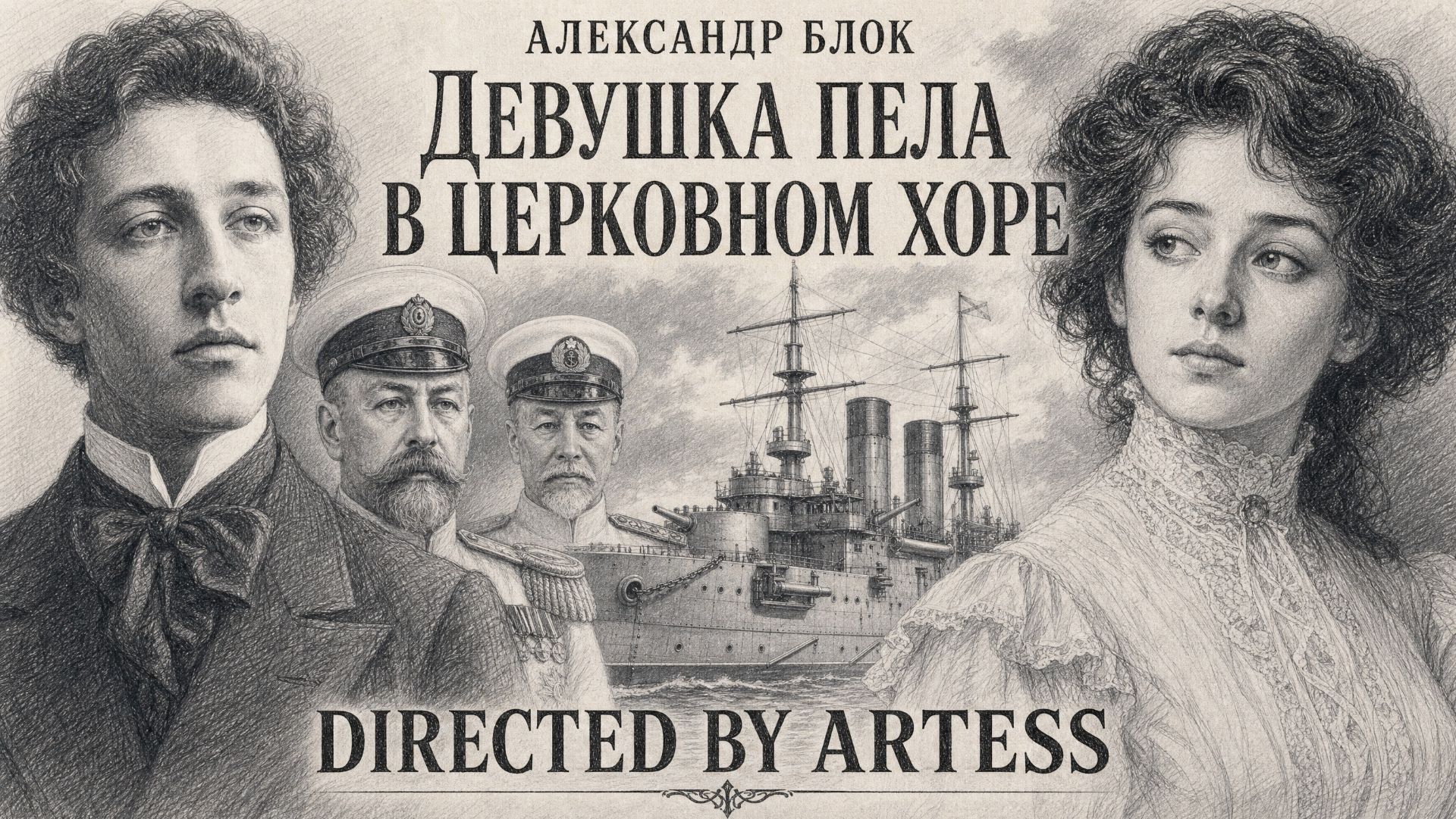 А. Блок - Девушка пела в церковном хоре. рок-версия #поэты #рок