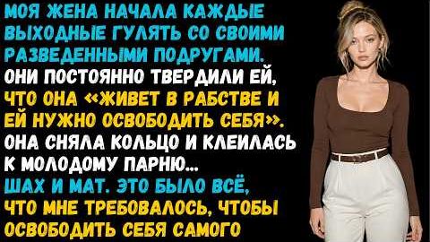 Истории из жизни «Подруги внушили жене, что брак — это рабство» Слушать аудиорассказы о жизни и любв