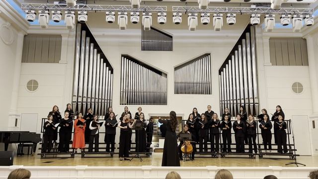 Лео Делиб "Кирие" №1 из "Мессы Breve", Мария Кравченко, класс Александра Александровича Паримана