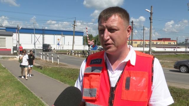 Акция к Международному дню привлечения внимания к железнодорожным переездам