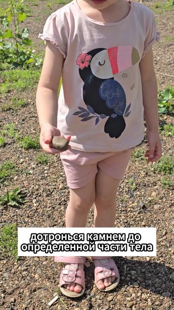 Развивающие игры с камнями в 3 года.