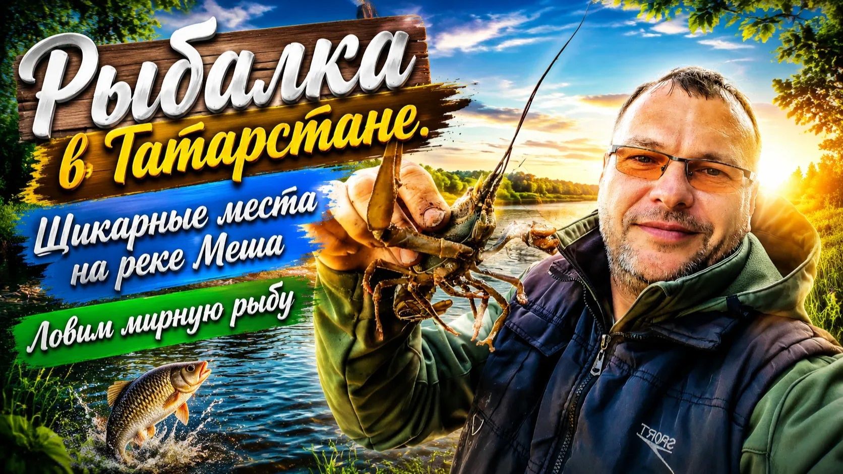 Рыбалка на фидер в Татарстане. Река Мёша!