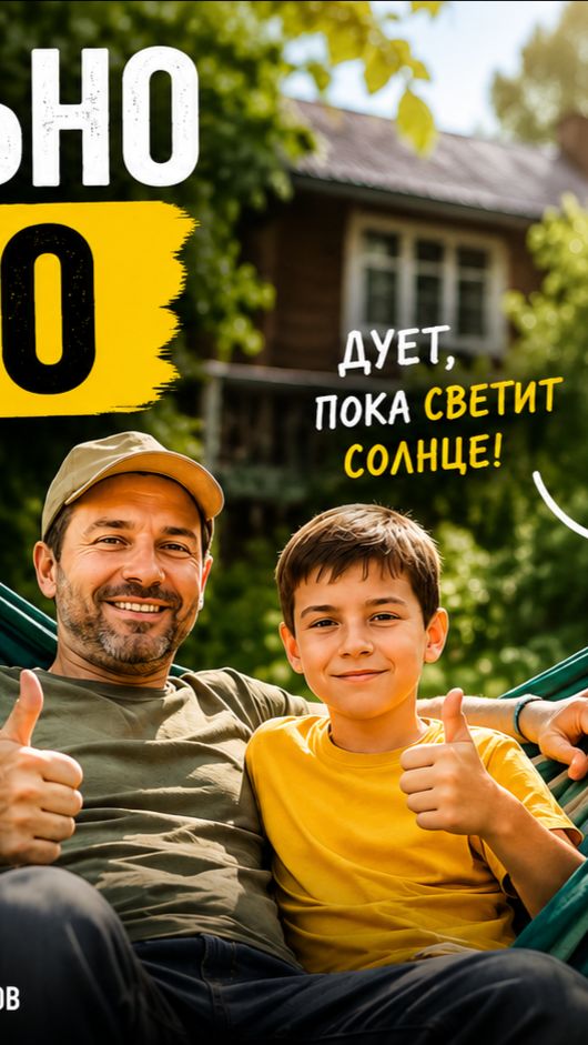 Гениально просто: вентилятор для дачи без розетки и аккумуляторов
