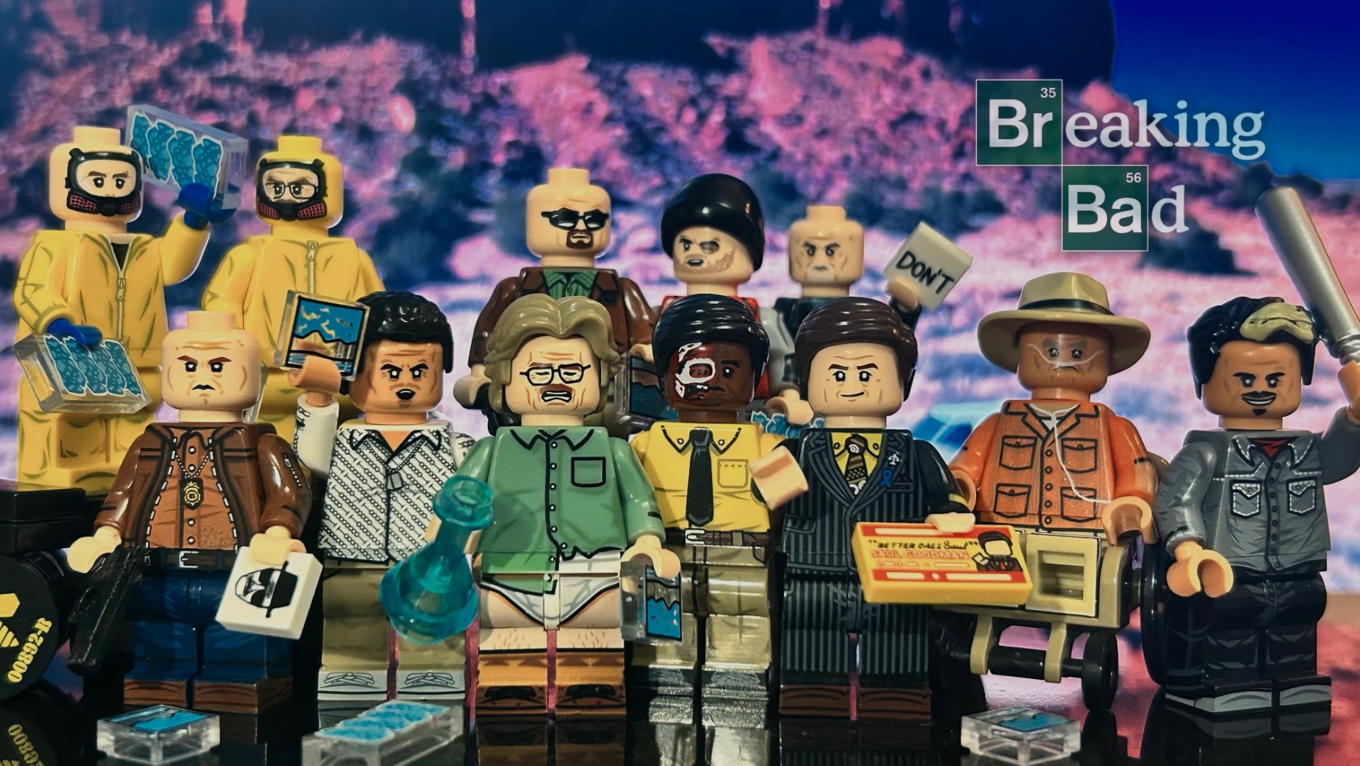 Lego Breaking Bad and Better Call Saul | НОВЫЕ LEGO-ФИГУРКИ ВО ВСЕ ТЯЖЕЧКИ (SERFIN)