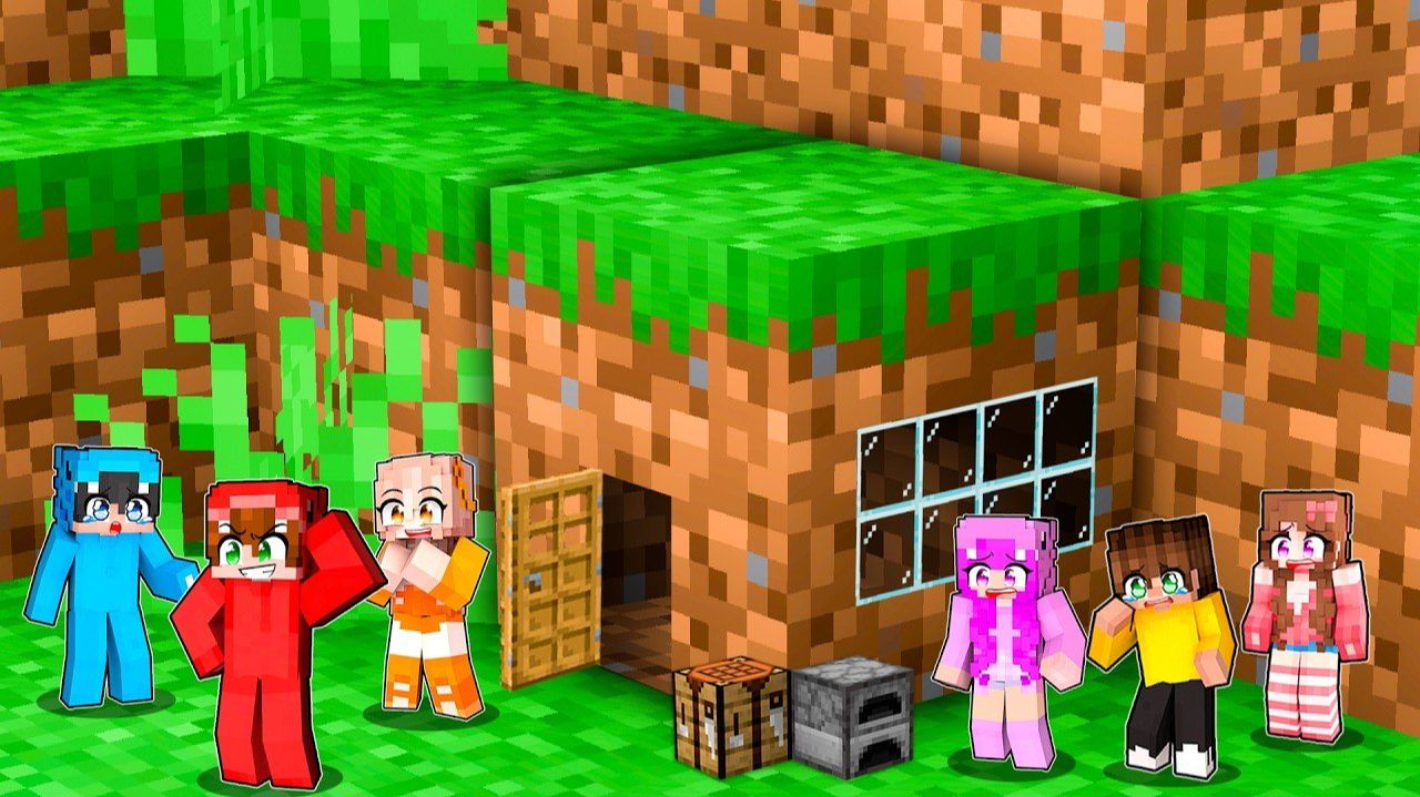 Я ЖИЛ ВНУТРИ БЛОКА 100 ДНЕЙ В MINECRAFT
