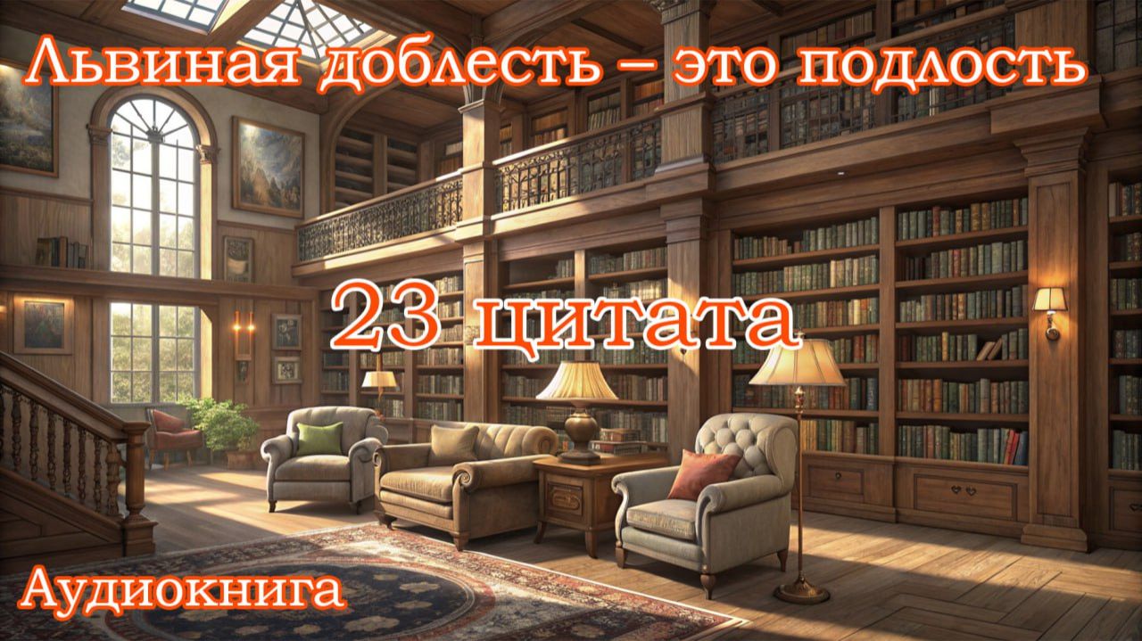 🧡Львиная доблесть - это подлость🔥23 цитата