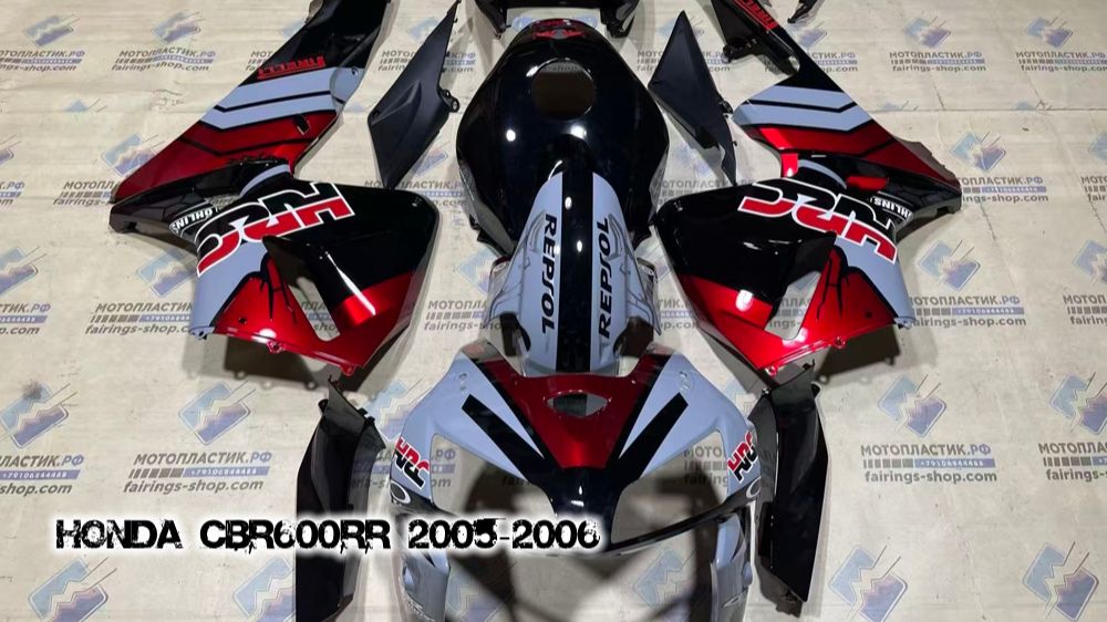 Honda CBR600RR 2005-2006 ||| мотопластик.рф