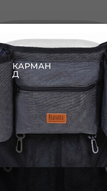 Органайзер для детской коляски Nuovita Pratico