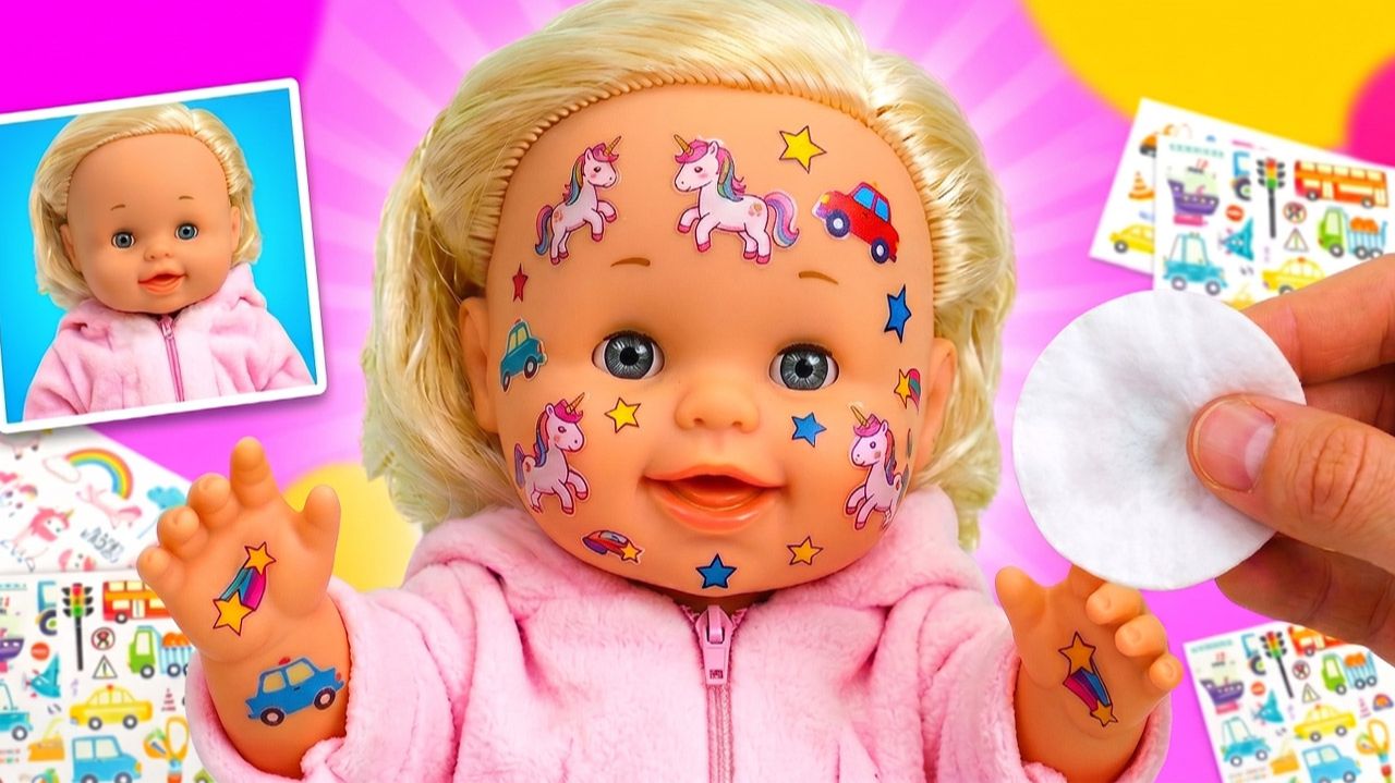 Мой детский сад 🧸 Какие татушки выберут игрушки?  🦖🐝 | Для детей