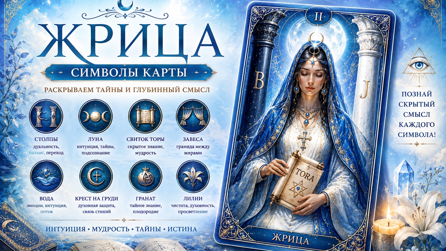 II.Жрица. Символизм