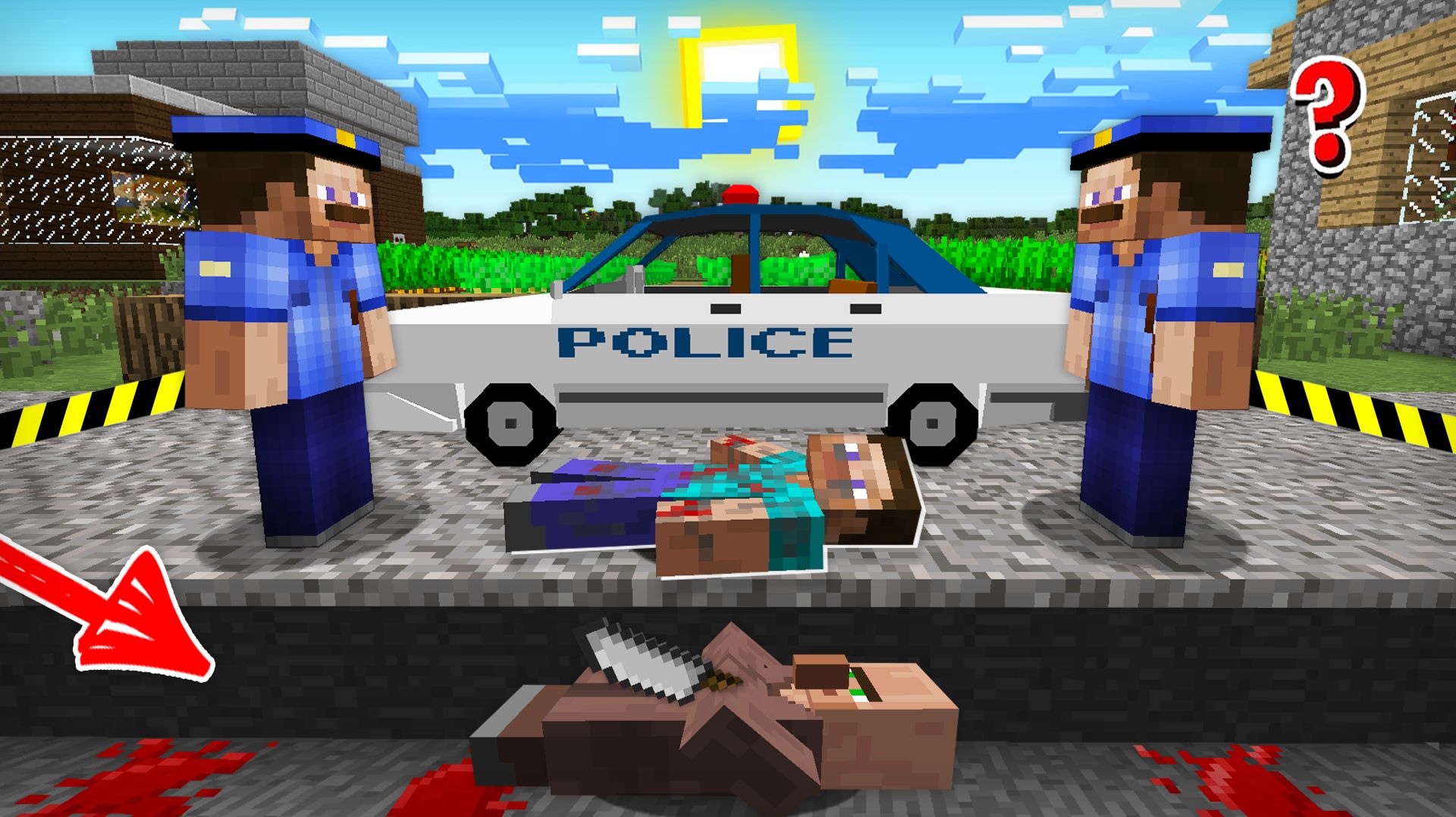 КТО СОВЕРШИЛ ЭТО ПРЕСТУПЛЕНИЕ В МАЙНКРАФТ | Риколит Minecraft
