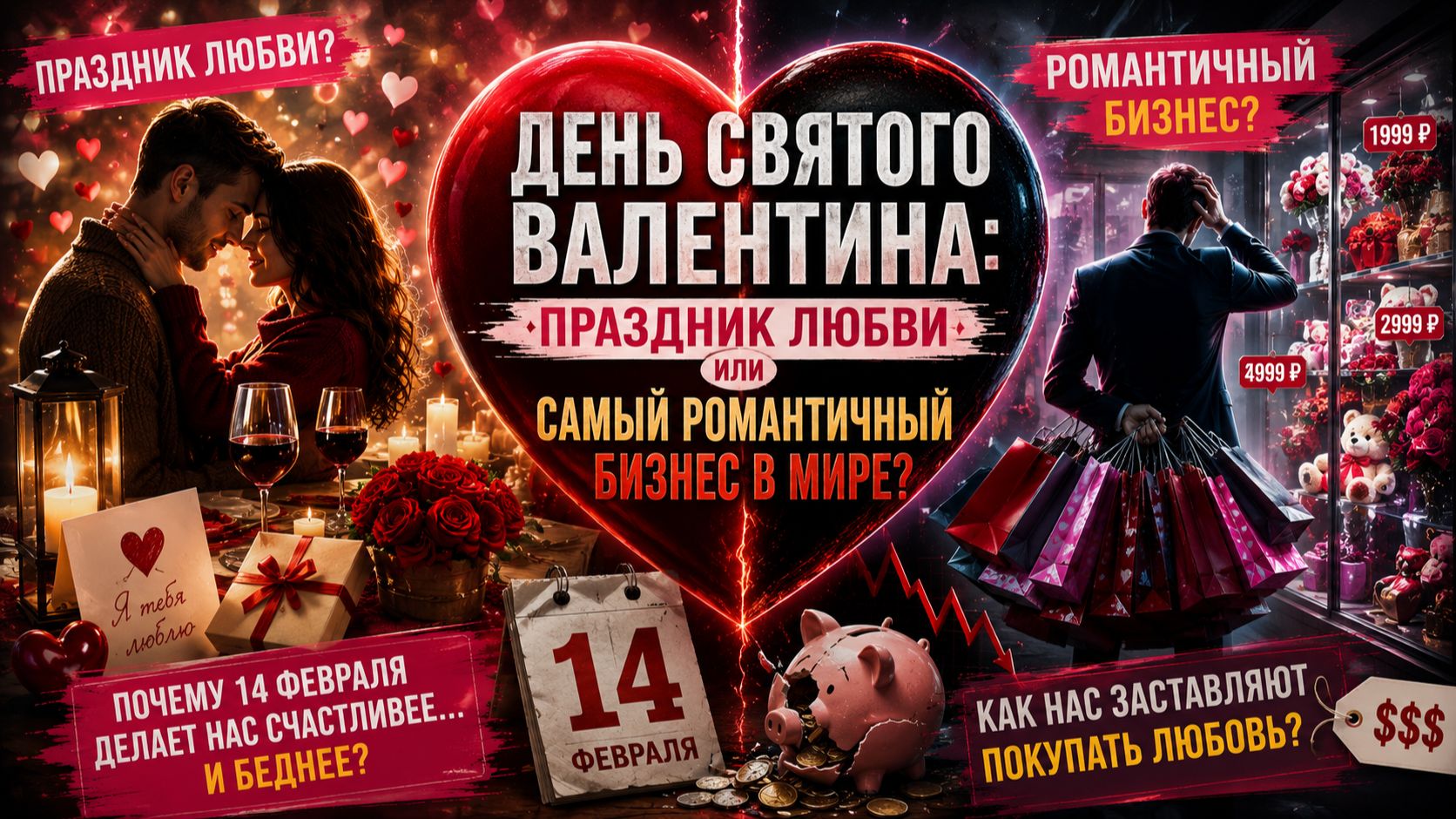 Любовь по расписанию: как День святого Валентина стал глобальной игрой чувств и подарков