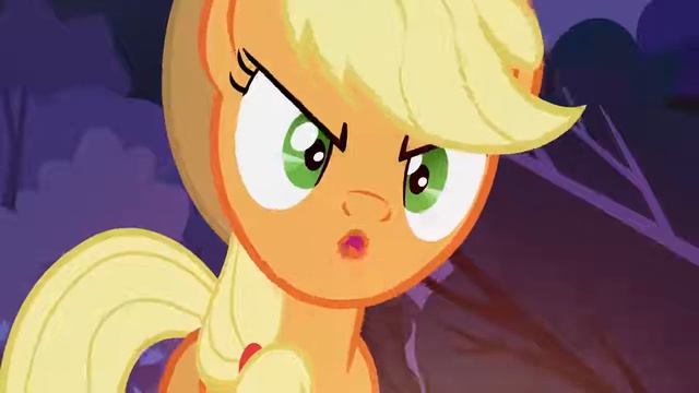 Искорка развлекается My little pony