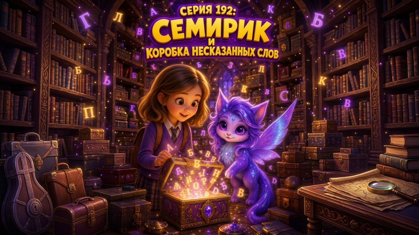 КОРОБКА НЕСКАЗАННЫХ СЛОВ СЕРИЯ 192 СЕМИРИК