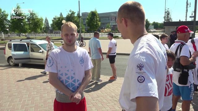 Спортсмены Брянска отметили День России забегом