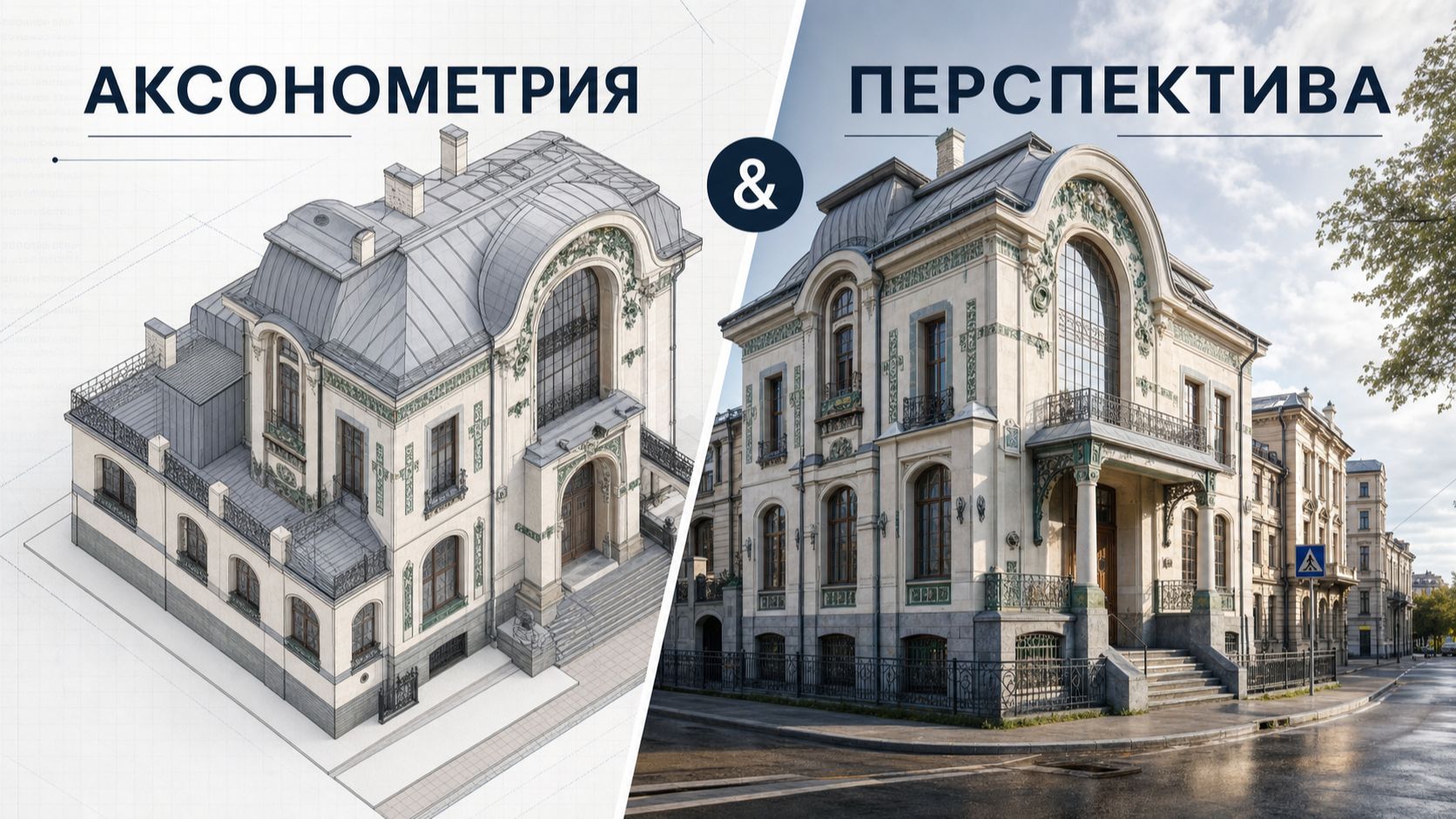Аксонометрия и перспектива. Часть 1 _инженерная графика