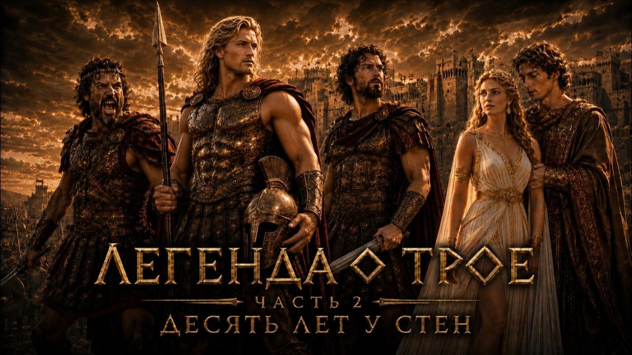 ЛЕГЕНДА О ТРОЕ: Часть 2 - Десять лет у стен.