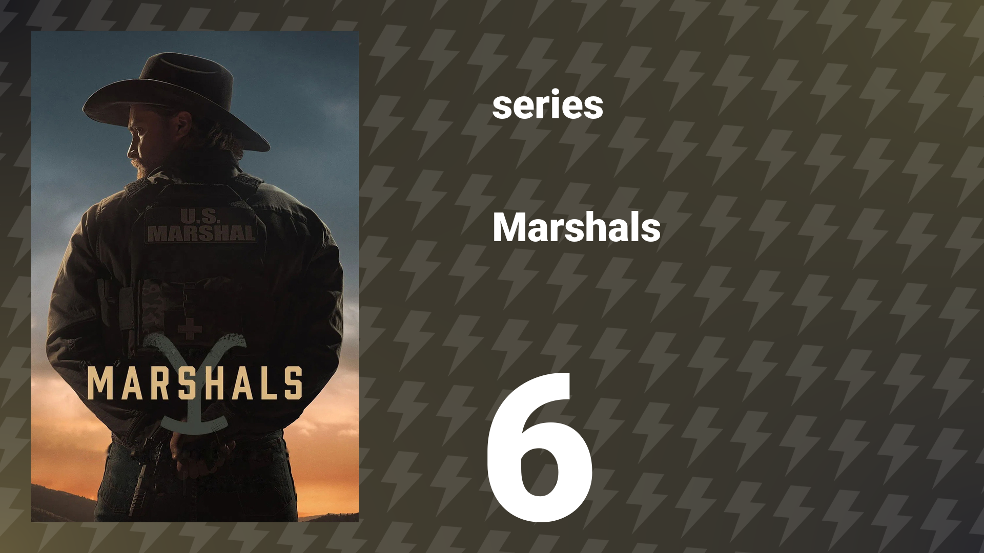 Marshals episode 6 «Out of the Shadows» (series, 2026)
