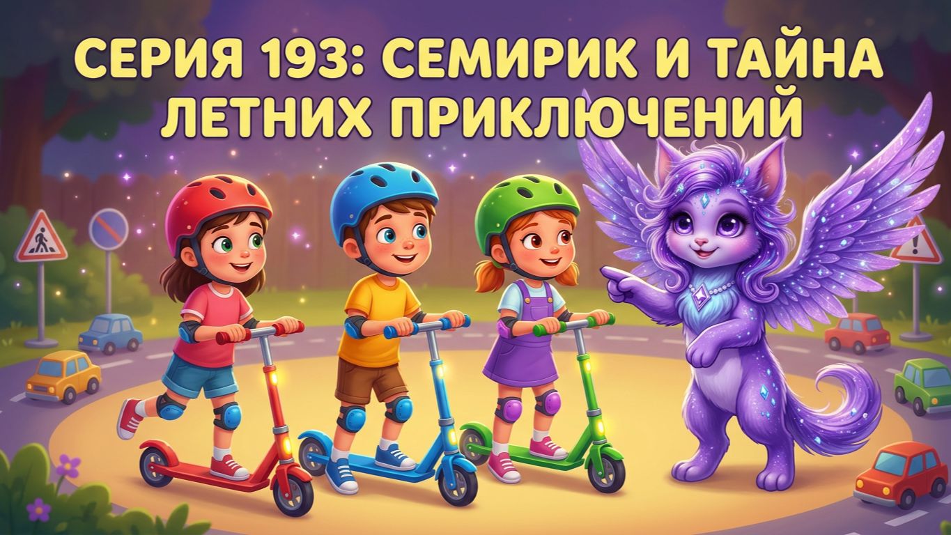 ТАЙНА ЛЕТНИХ ПРИКЛЮЧЕНИЙ СЕРИЯ 193 СЕМИРИК