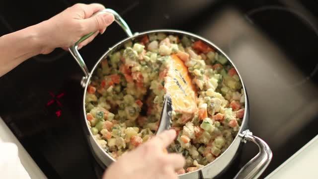 Tupperware Moscow | Кастрюля «От шефа» (3,8 л): оливье