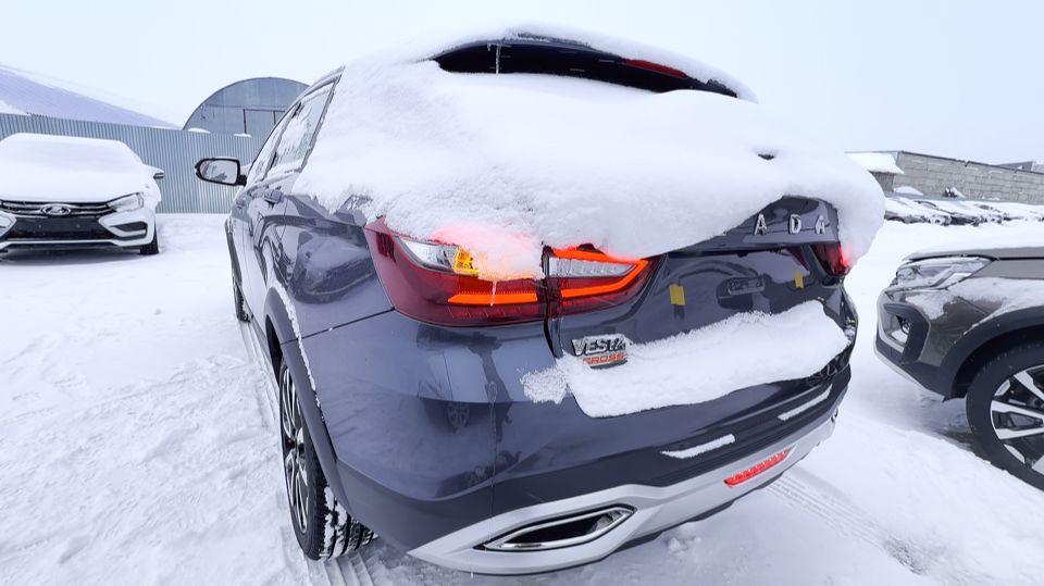 2026 LADA VESTA SW CROSS WINTER ASMR VIDEO