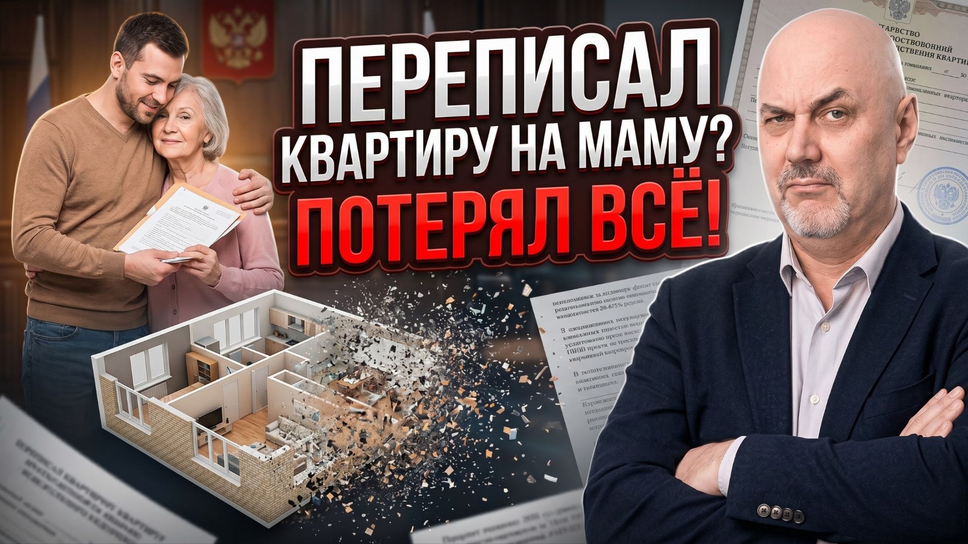 КАК ПОТЕРЯТЬ КВАРТИРУ, ОФОРМИВ ЕЁ НА РОДИТЕЛЕЙ