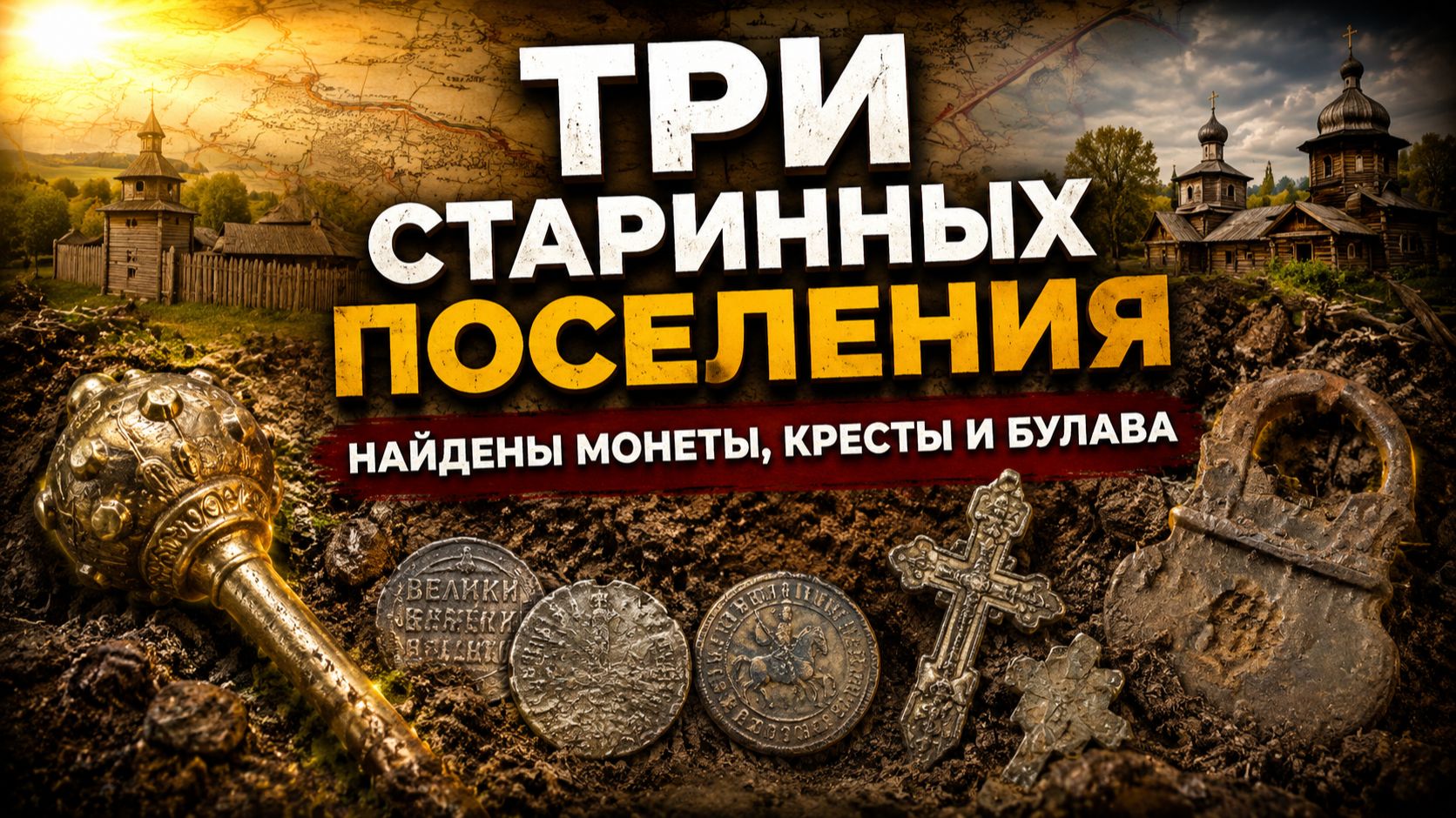 По Старым Картам | Исследование Трёх Заброшенных Поселений