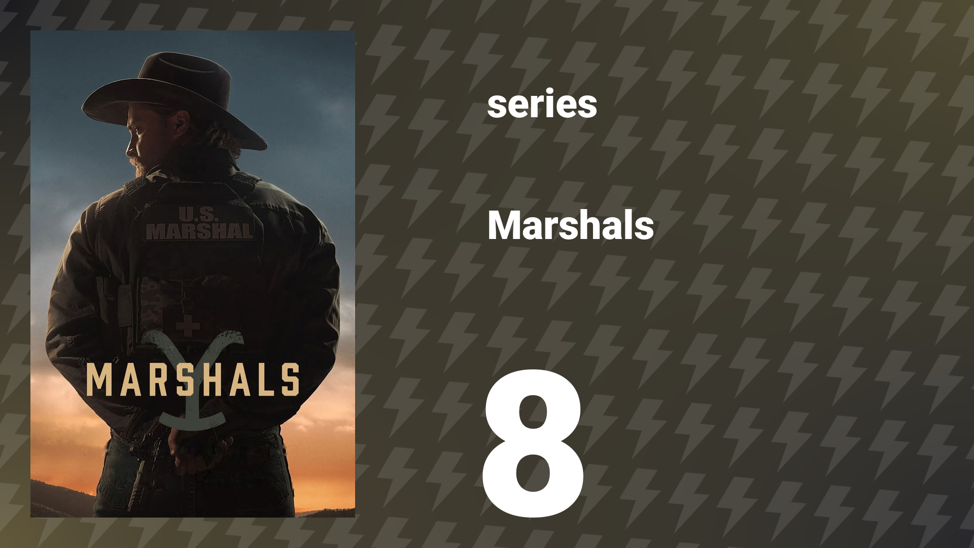Marshals episode 8 «Blowback» (series, 2026)