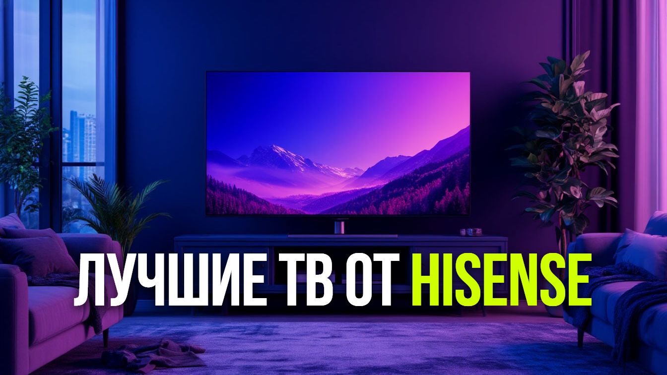 5 топовых телевизоров Hisense: выбор экспертов на 2026 год