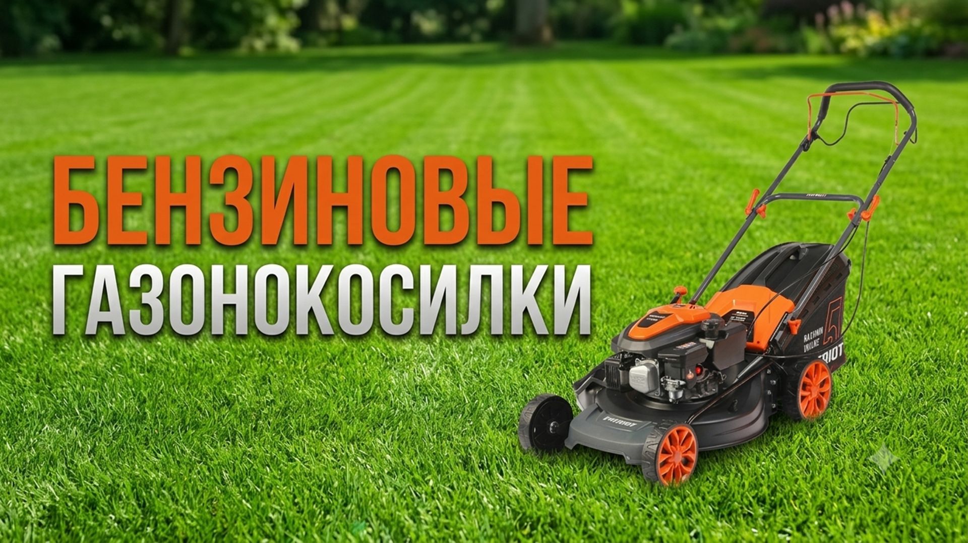 Топ-5. Лучшие недорогие бензиновые газонокосилки