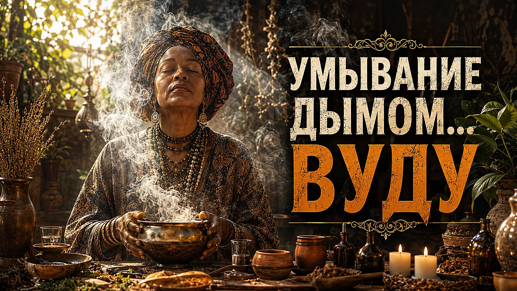 УМЫВАНИЕ ДЫМОМ...ВУДУ...ДЛЯ ВСЕХ..