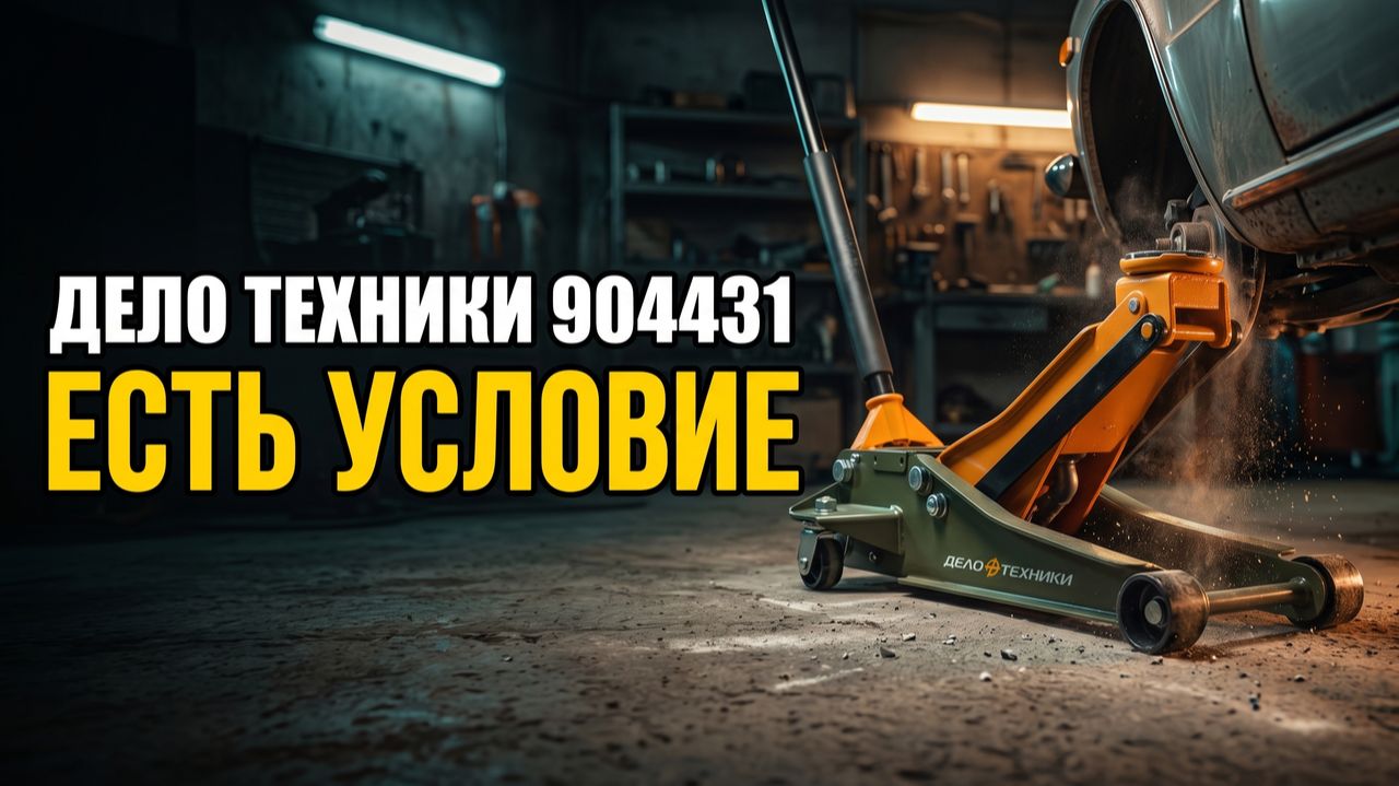 Домкрат Дело Техники 904431: 85 Мм Подхват — Но Есть Условие