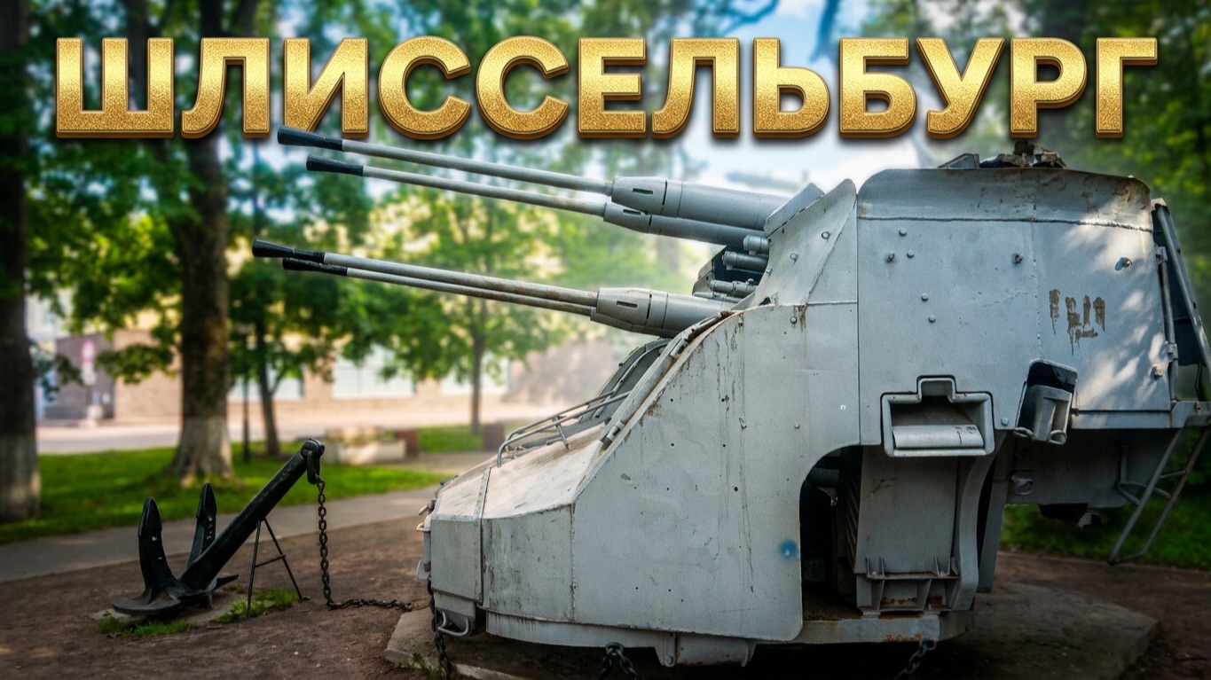Шлиссельбург - музей морской военной техники под открытым небом