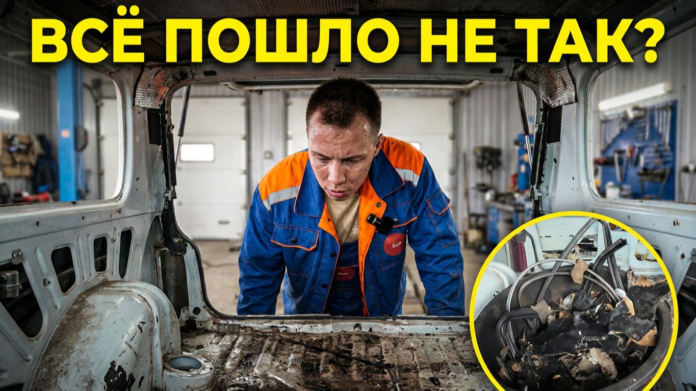 ПРОЕКТ "НИВА ПРЕДУРБАН". ЧТО ЖЕ МОГЛО ПОЙТИ НЕ ТАК? ПОДГОТОВКА К ПОКРАСКЕ. ПОКРАСКЕ БЫТЬ???