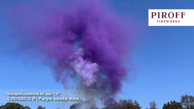 СУ0105010 Purple Дневной салют лапша веер фиол (F) (1,0"х50)