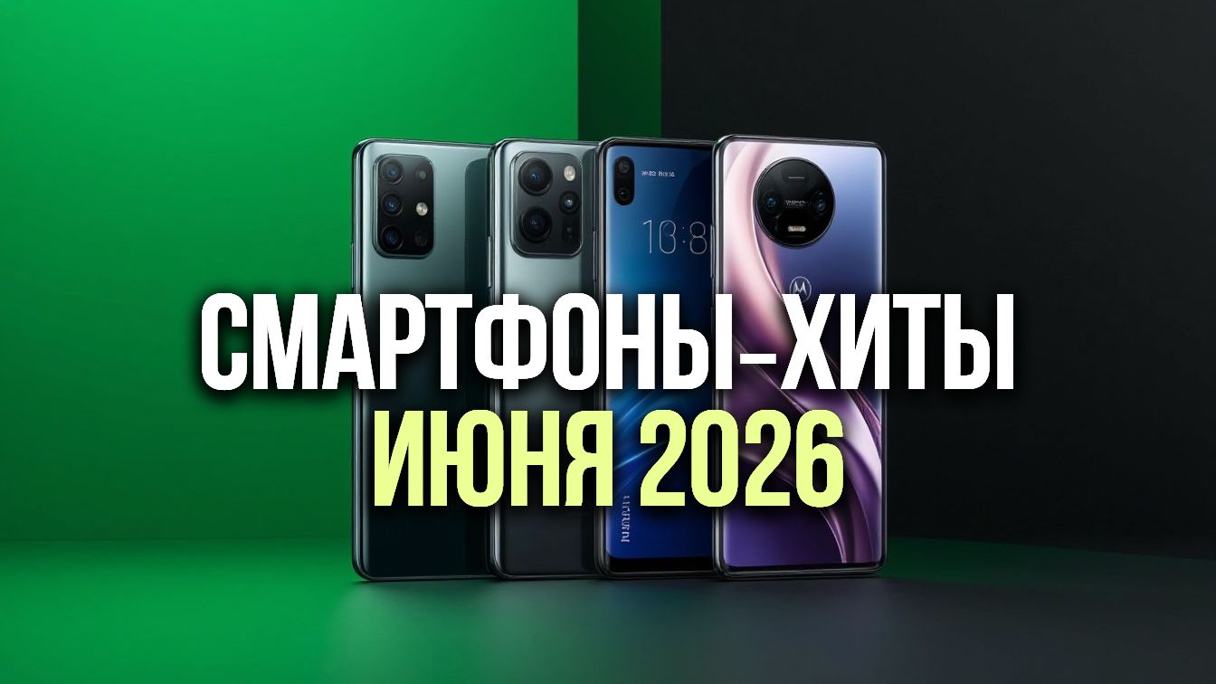 Июнь 2026: эти смартфоны изменят ваше представление о технологиях