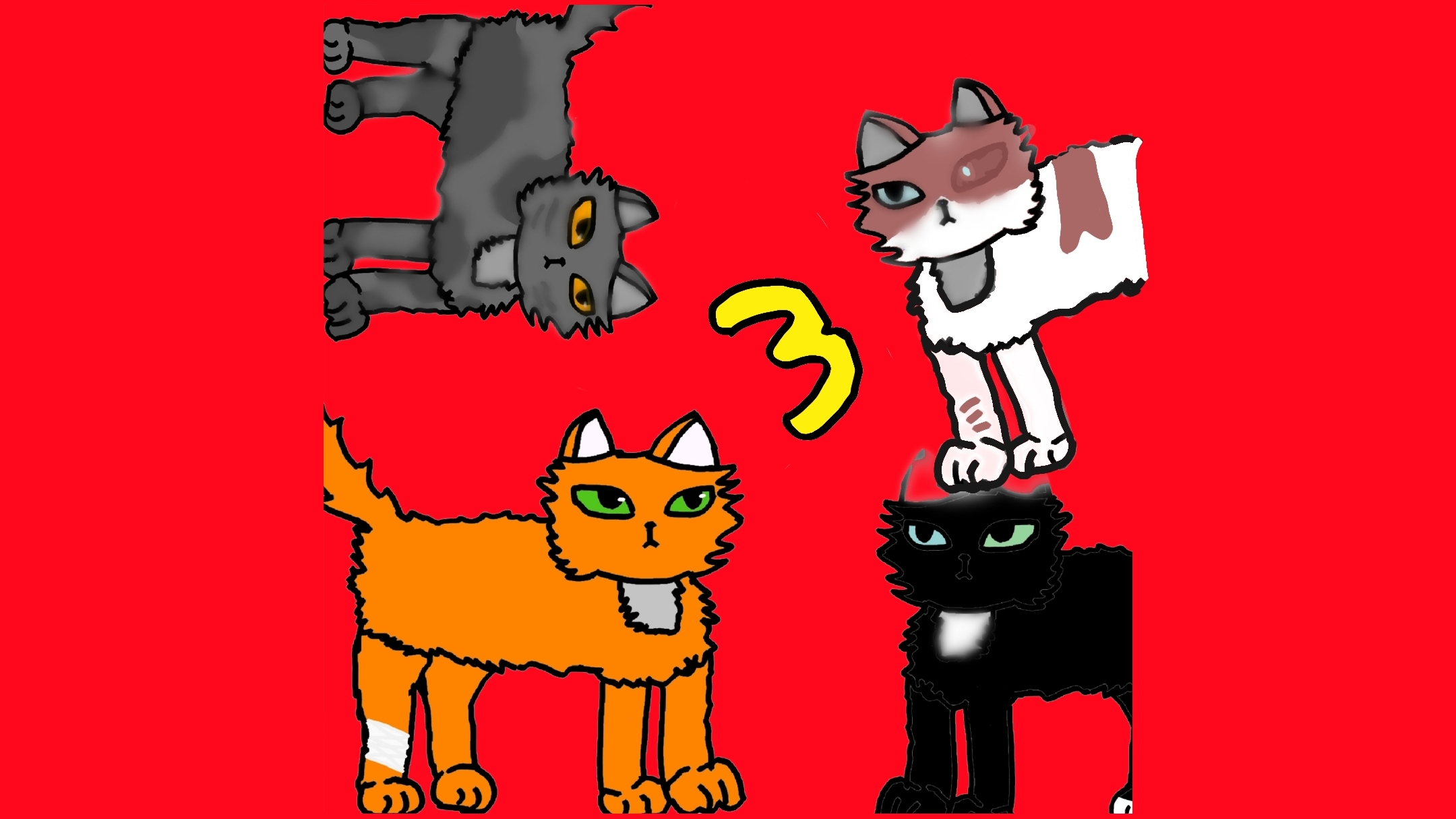 😾коты воители 3😺