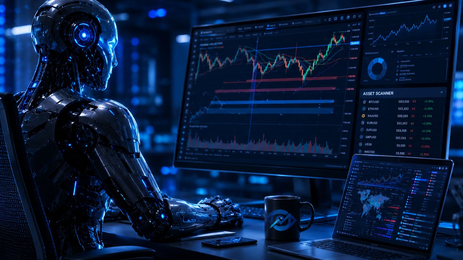 MT5 Советник OracleTrading: Волны Эллиотта + Паттерны Гартли + Сканер активов