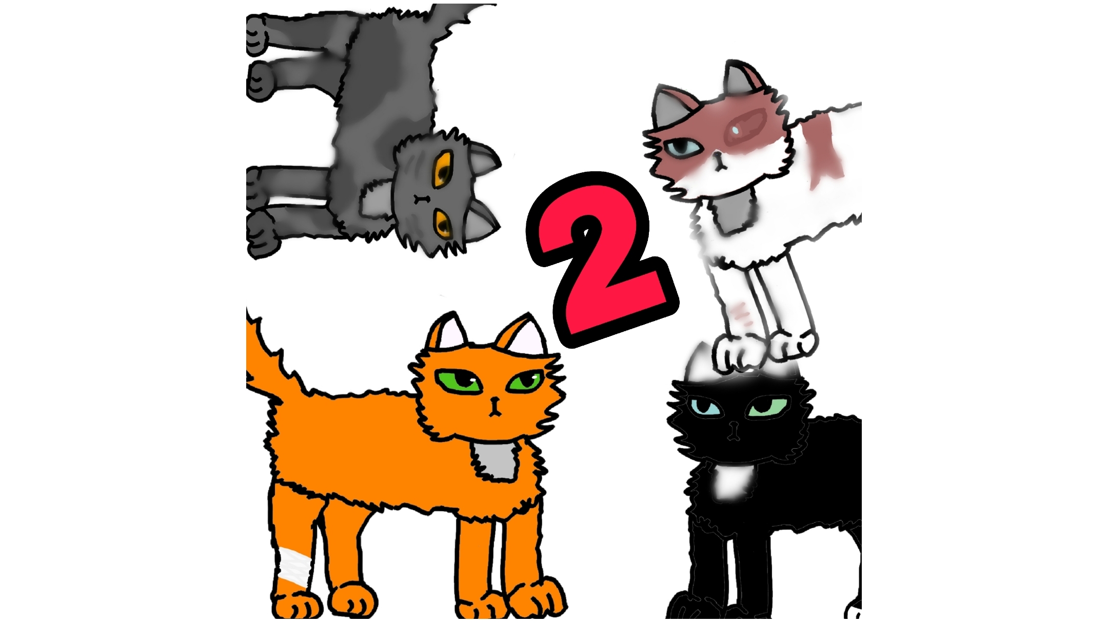 😺коты воители 2😾