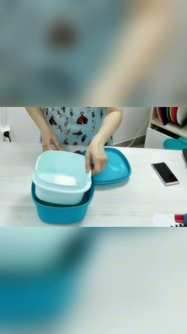 Tupperware Moscow | Термосервирователь (2,8 л): домашний творог