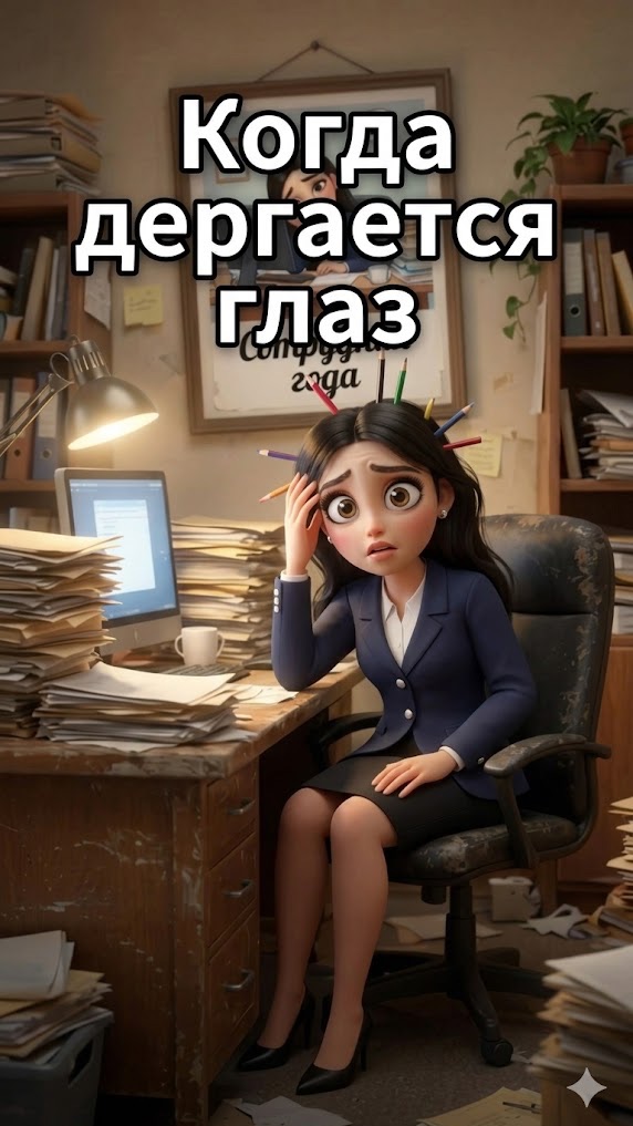 Когда дергается глаз
