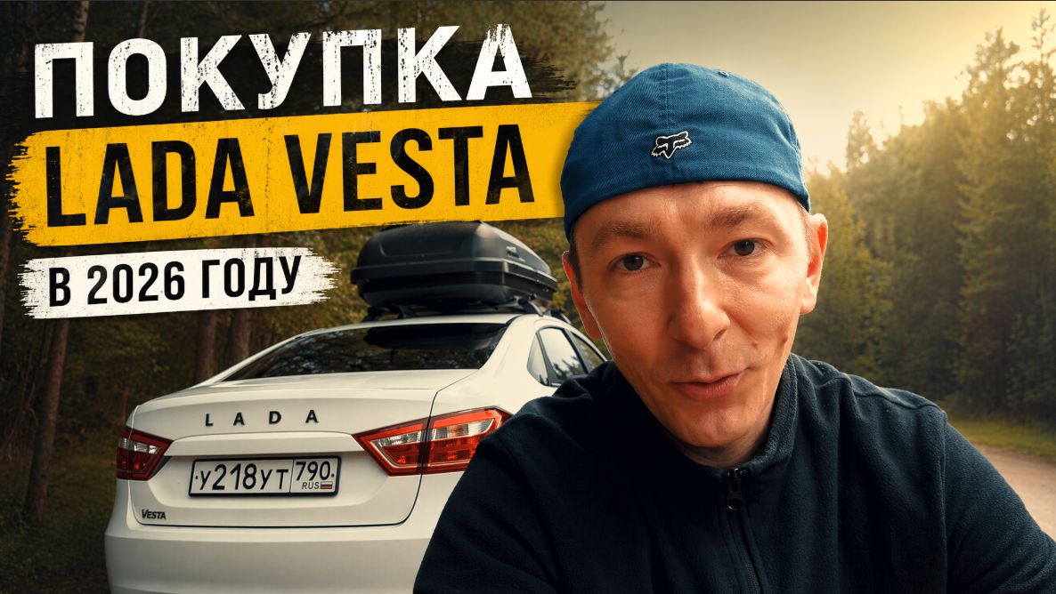 Покупка б/у LADA VESTA в 2026 году. Личный Влог.
